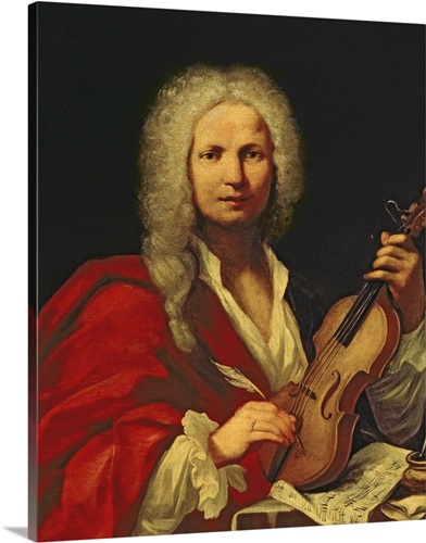 Portrait of Antonio Vivaldi | Great Big Canvas