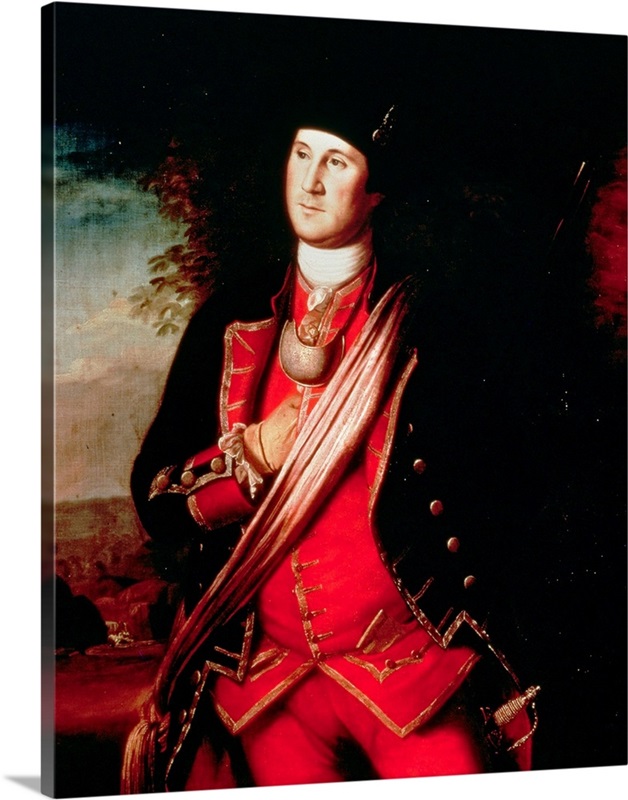 Portrait of George Washington (1732-99) 1772 | Great Big Canvas