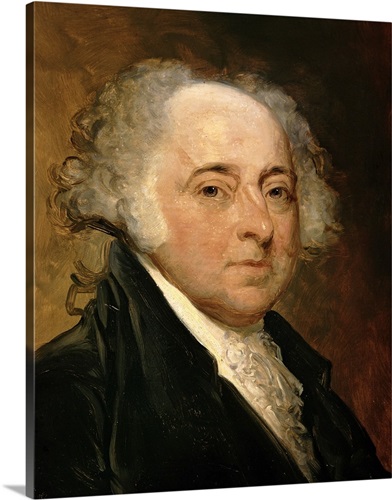 Portrait of John Adams | Great Big Canvas