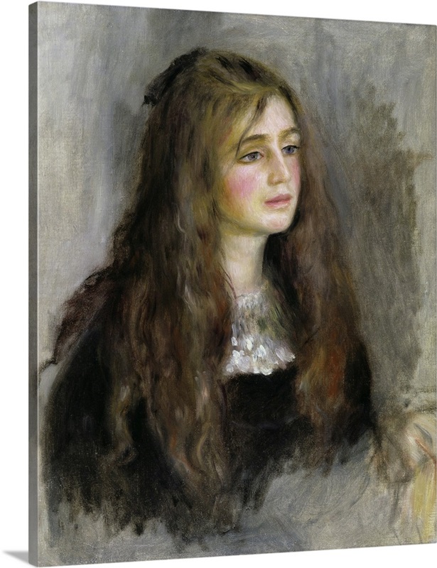 Portrait Of Julie Manet (1878-1966), 1894 | Great Big Canvas