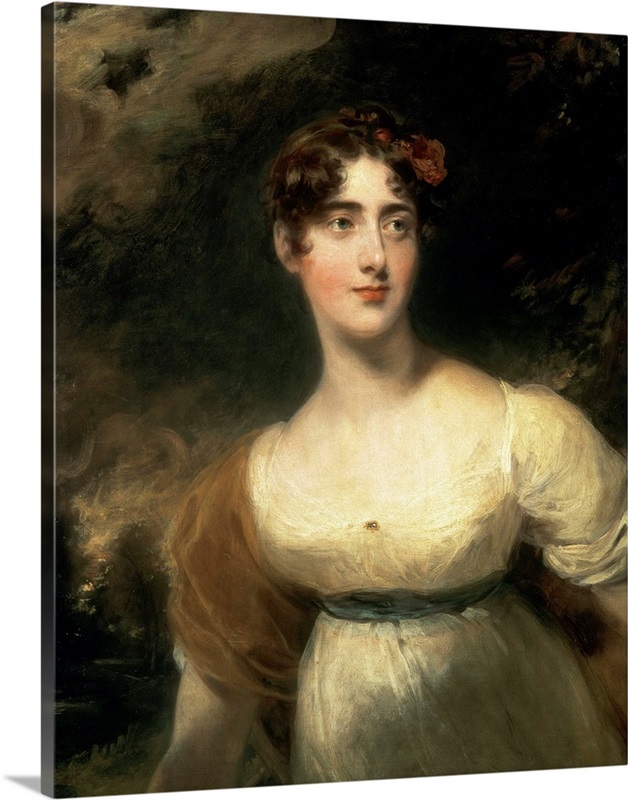 Portrait of Lady Emily Harriet Wellesley-Pole, later Lady Raglan ...