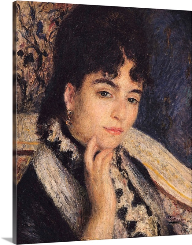 Portrait of Madame Alphonse Daudet (1844 1940) 1876 | Great Big Canvas