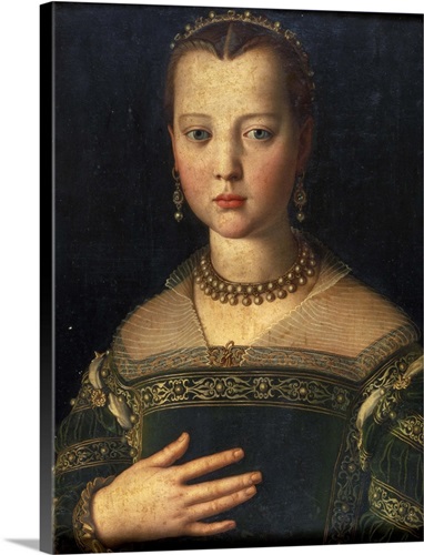 Portrait of Maria de' Medici, 1551 | Great Big Canvas