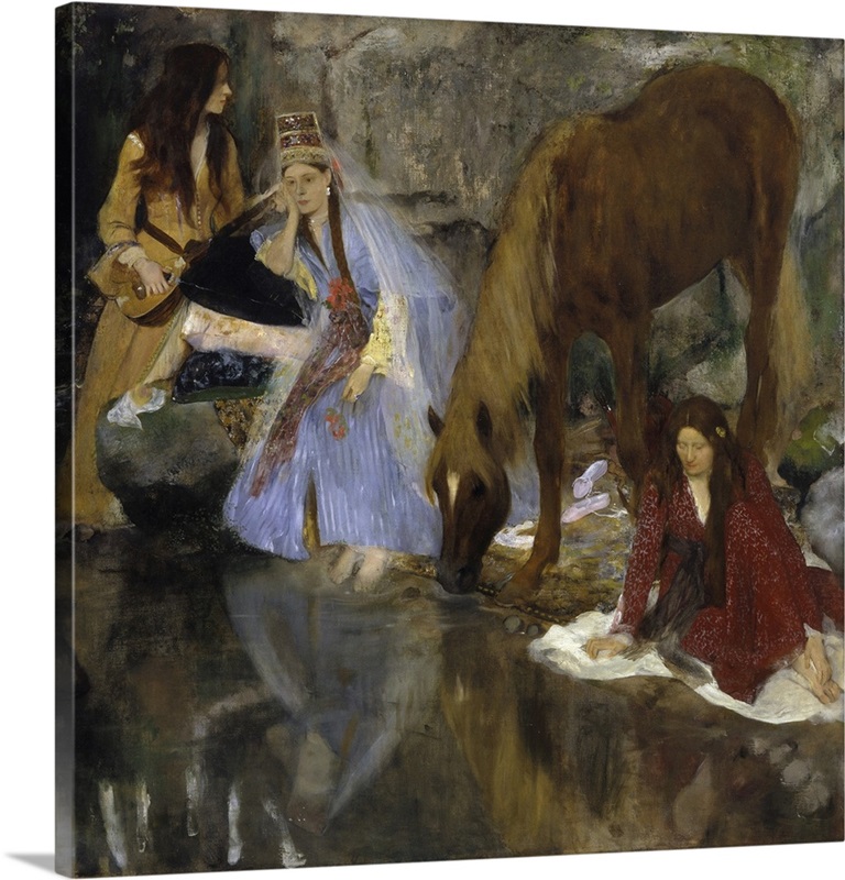 Portrait Of Mlle Fiocre In The Ballet "La Source", 1867-68 | Great Big ...