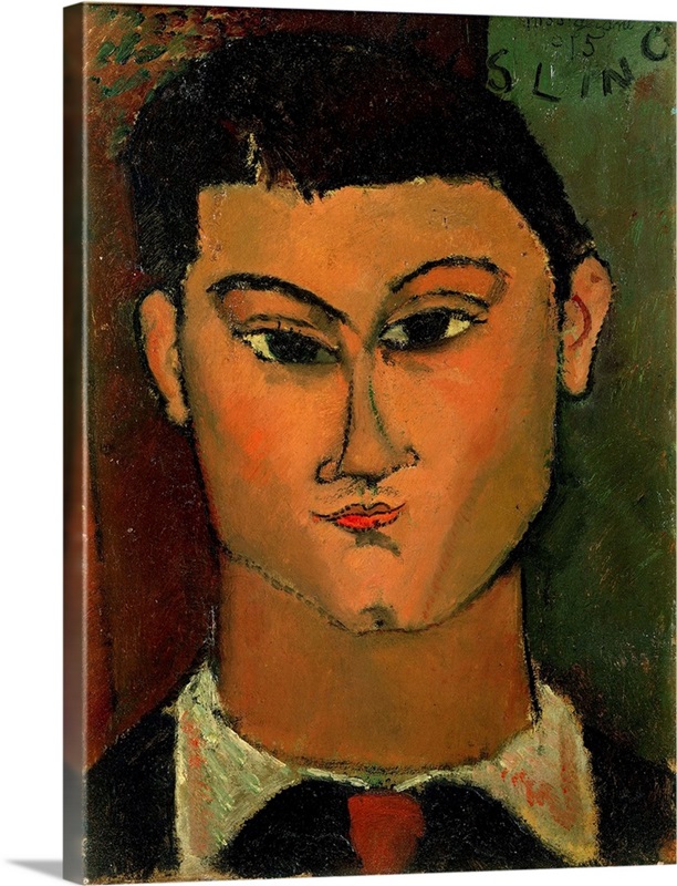 Portrait of Moise Kisling, 1915 | Great Big Canvas