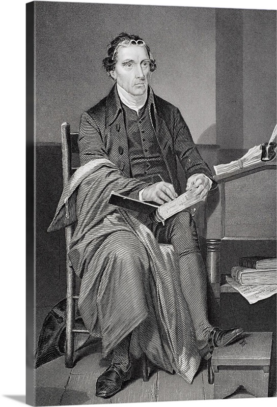 Portrait of Patrick Henry (1736-99) | Great Big Canvas