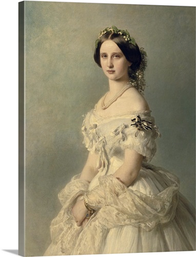 Portrait of Princess of Baden, 1856 | Great Big Canvas
