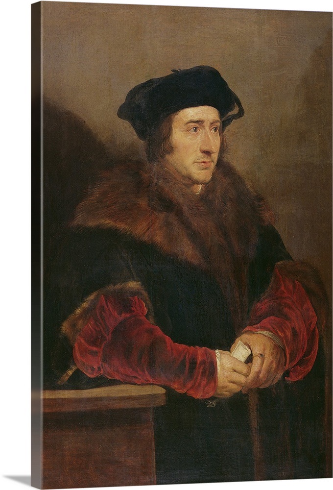 Portrait of Sir Thomas More Wall Art, Canvas Prints, Framed Prints ...