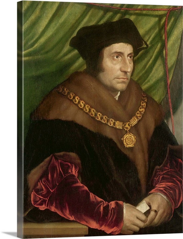 Portrait of Sir Thomas More (1478-1535) | Great Big Canvas