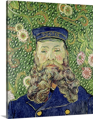 Portrait of the Postman Joseph Roulin, 1889 | Great Big Canvas