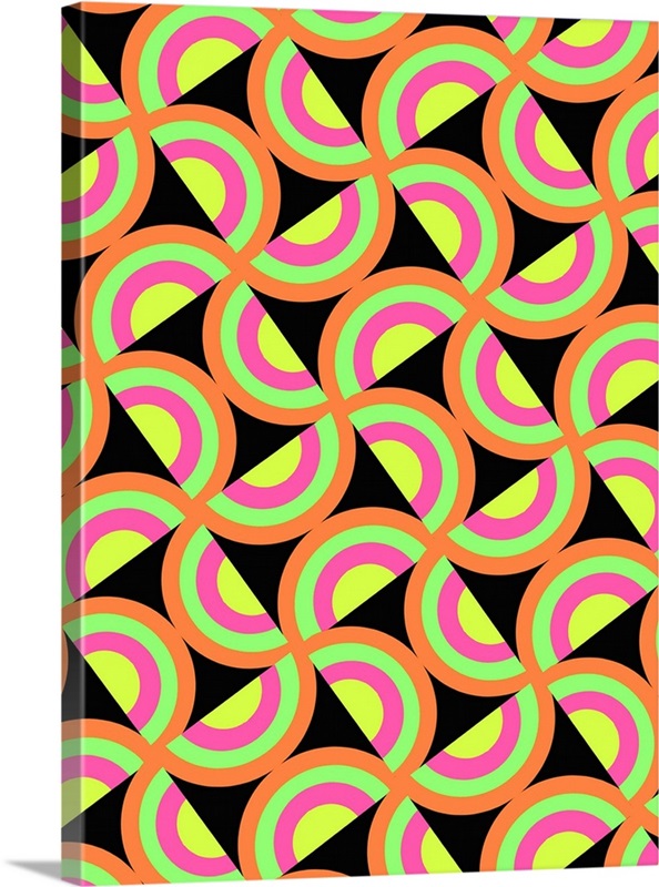 Psychedelic Squares | Great Big Canvas