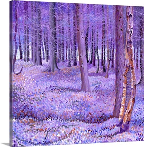 Purple Forest II, 2012 Wall Art, Canvas Prints, Framed Prints, Wall ...