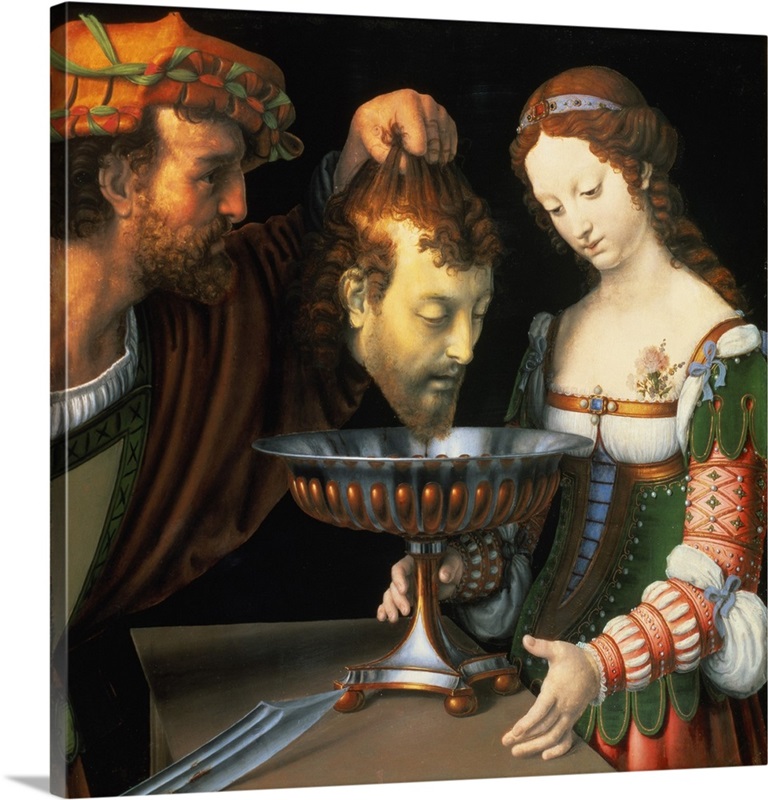 Salome with the head of John the Baptist, 1520/24 | Great Big Canvas