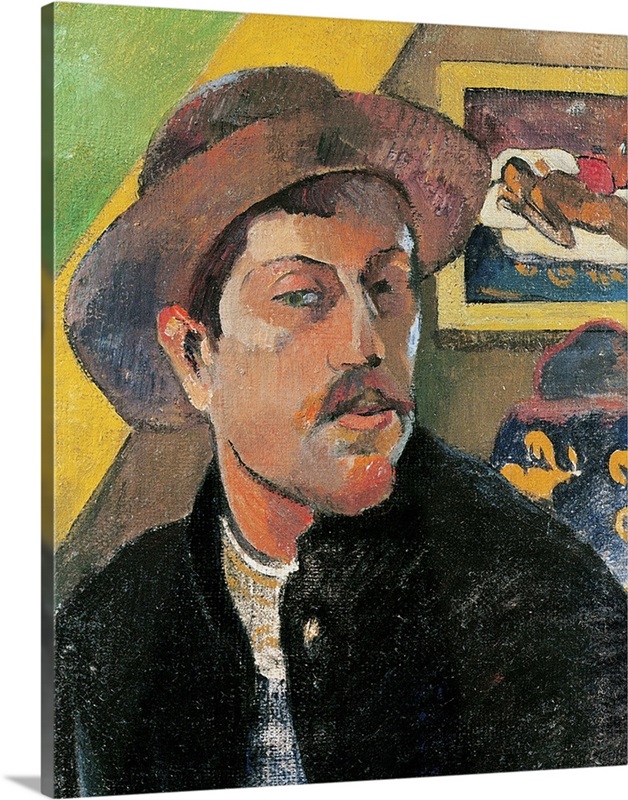 Self Portrait in a Hat, 1893 94 | Great Big Canvas
