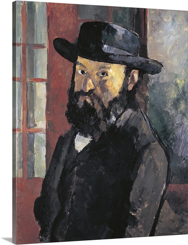 Self-Portrait With Hat, 1879 | Great Big Canvas