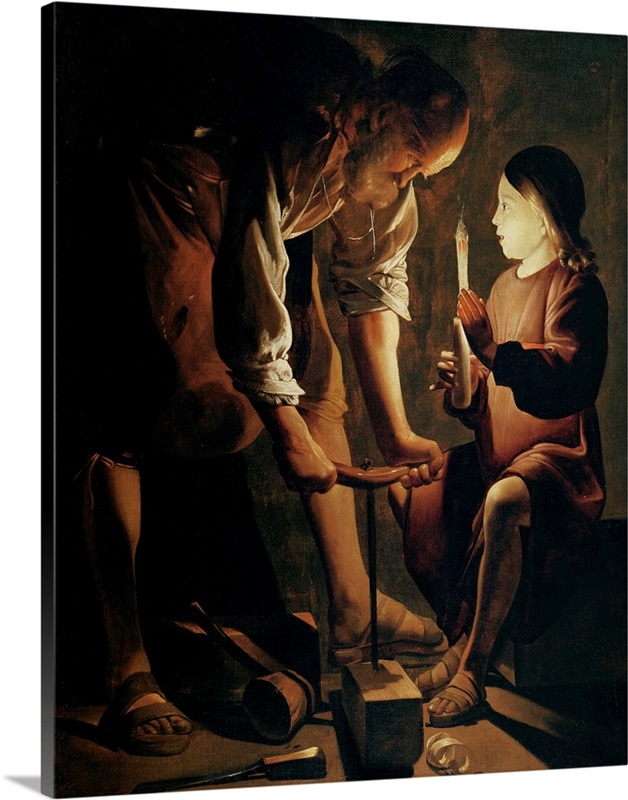 St. Joseph, the Carpenter | Great Big Canvas