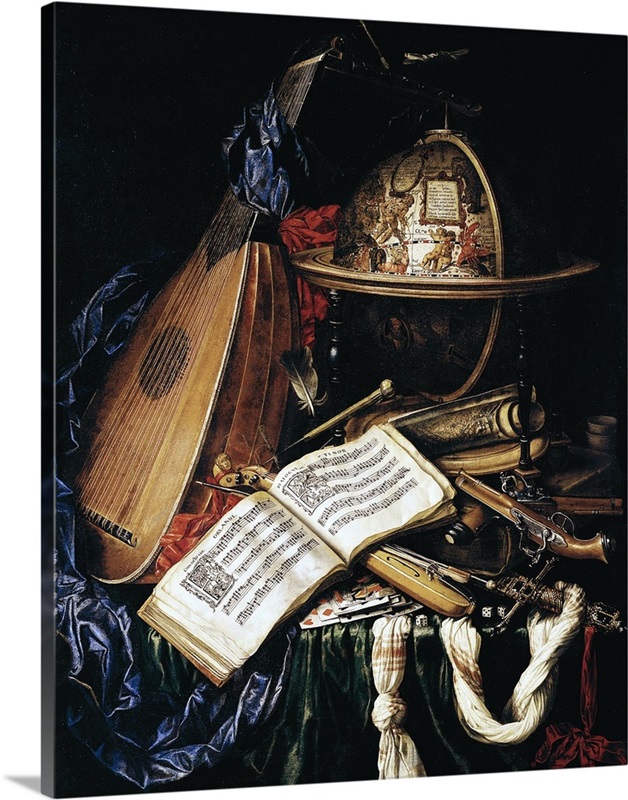 Still Life with Musical Instruments | Great Big Canvas