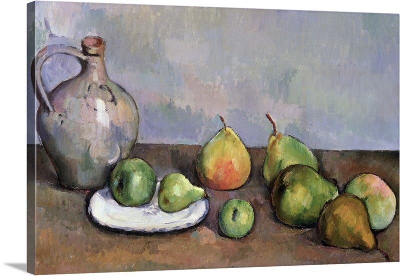 Still Life With Pitcher And Fruit, 1885-87 | Great Big Canvas