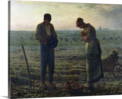 The Angelus, 1857 59 | Great Big Canvas