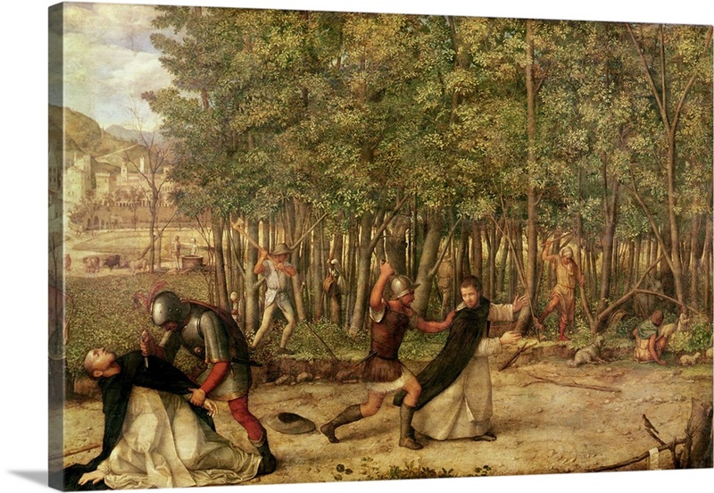 The Assassination of St. Peter Martyr, 1507 | Great Big Canvas