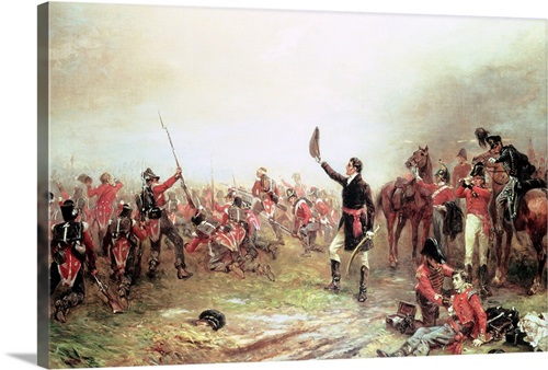 The Battle of Waterloo, 18th June 1815 | Great Big Canvas