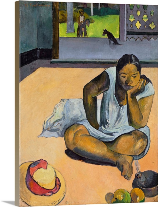 The Brooding Woman, 1891 | Great Big Canvas