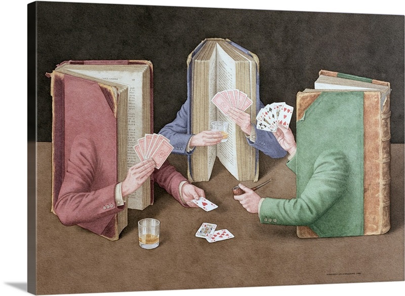 The Card Players, 2004 | Great Big Canvas