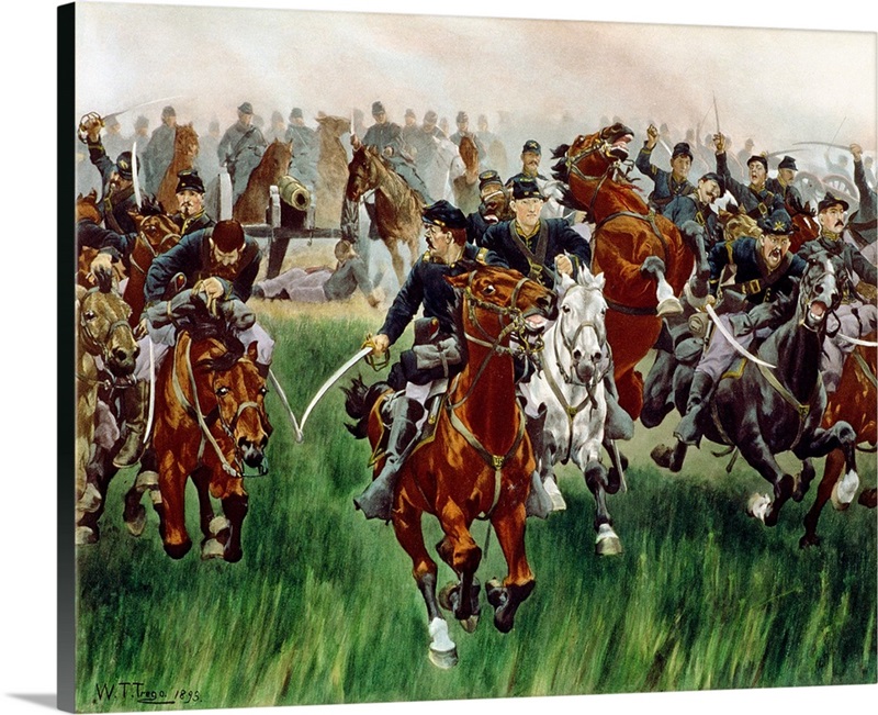 The Cavalry, 1895 | Great Big Canvas