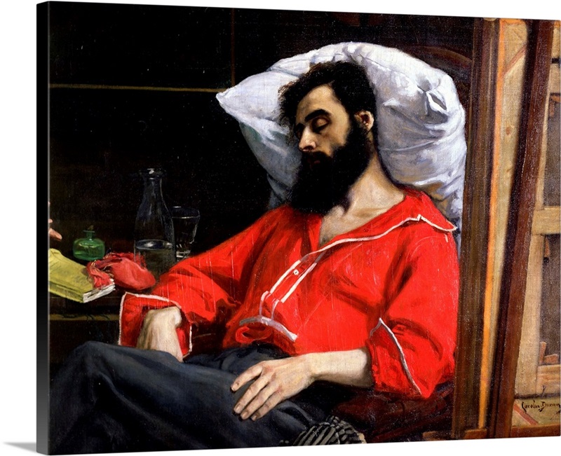 The Convalescent, Or The Wounded Man, C.1860 | Great Big Canvas
