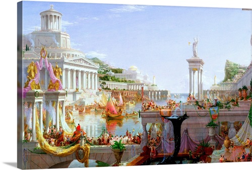 The Course of Empire: The Consummation of the Empire, c.1835-36 | Great ...