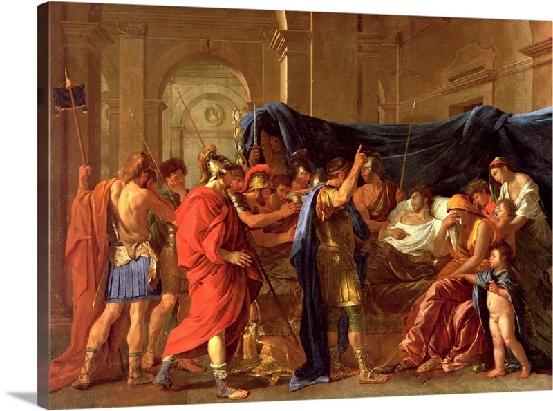 The Death of Germanicus, 1627 | Great Big Canvas