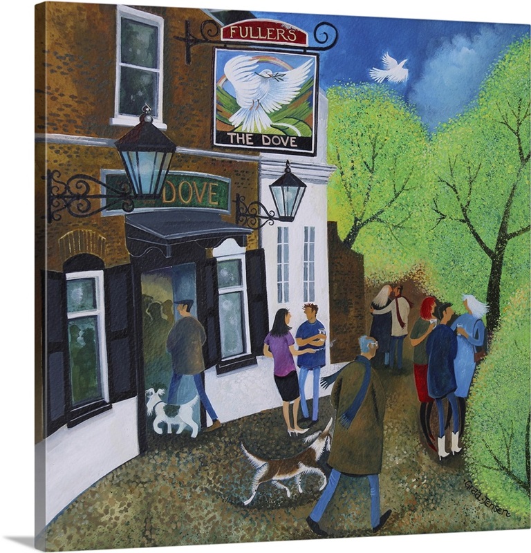 The Dove Pub Hammersmith, 2015 | Great Big Canvas