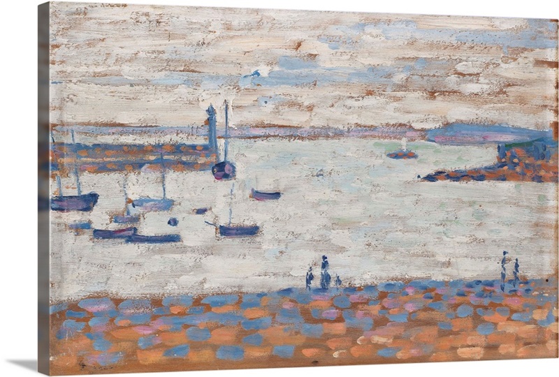 The Entry to the Port, Portrieux | Great Big Canvas