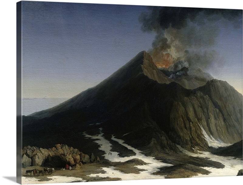 The Eruption of Etna | Great Big Canvas