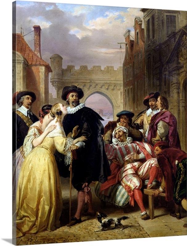 The Final Scene of Les Fourberies de Scapin by Moliere (1622-73 ...