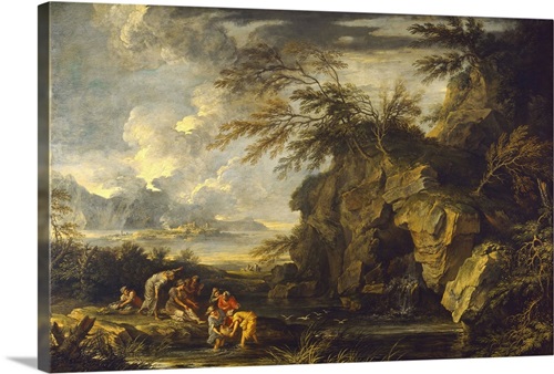 The Finding of Moses, c.1660-65 | Great Big Canvas