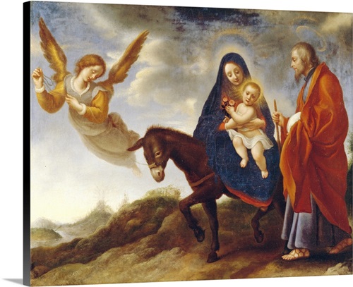 The Flight into Egypt, c.1648-50 | Great Big Canvas
