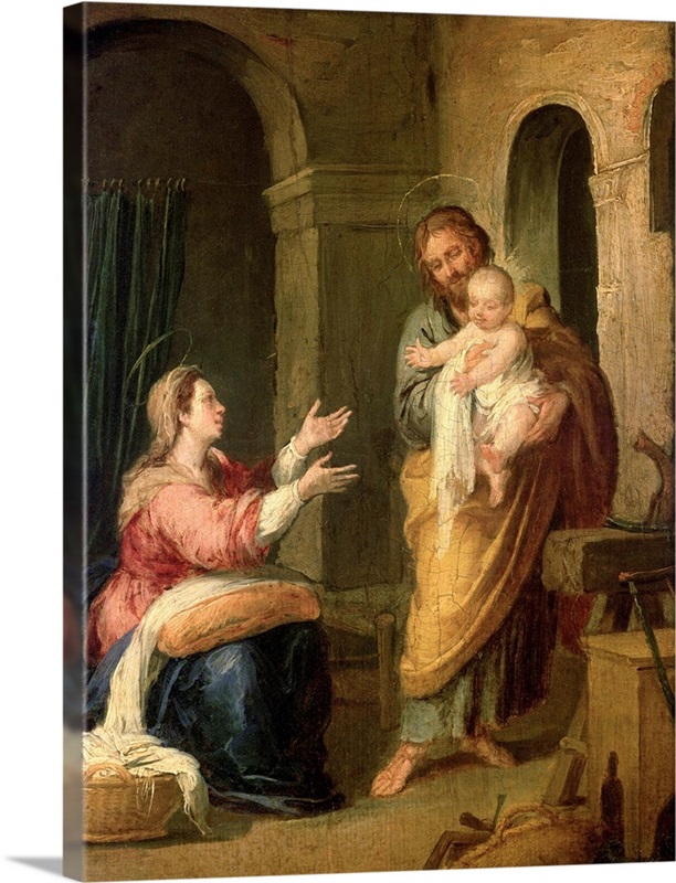 The Holy Family, c.1660-70 | Great Big Canvas