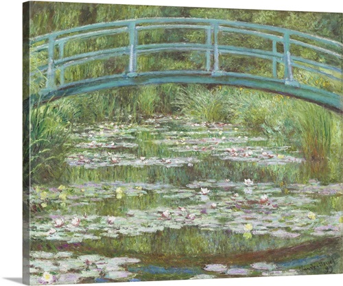 The Japanese Footbridge, 1899 | Great Big Canvas