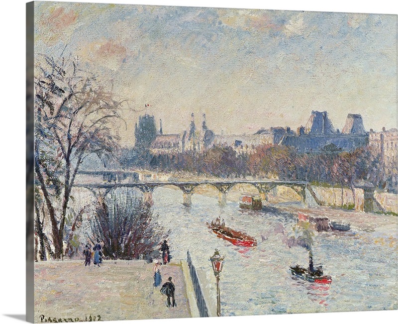The Louvre, 1902 | Great Big Canvas