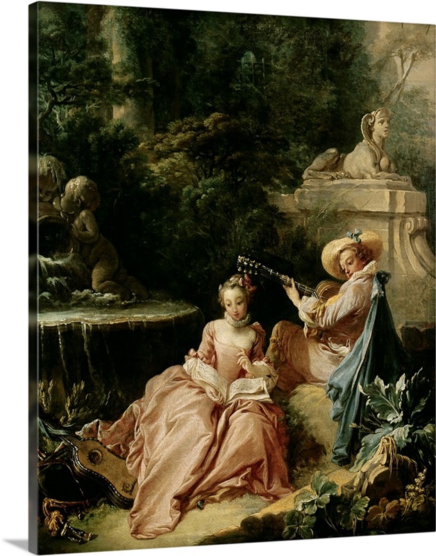 The Music Lesson, 1749 | Great Big Canvas