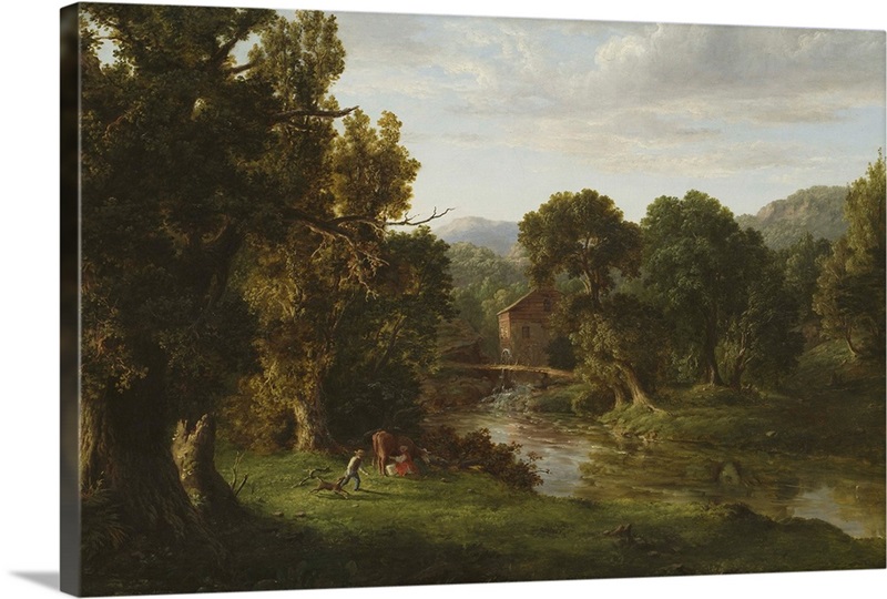 The Old Mill, 1849 | Great Big Canvas