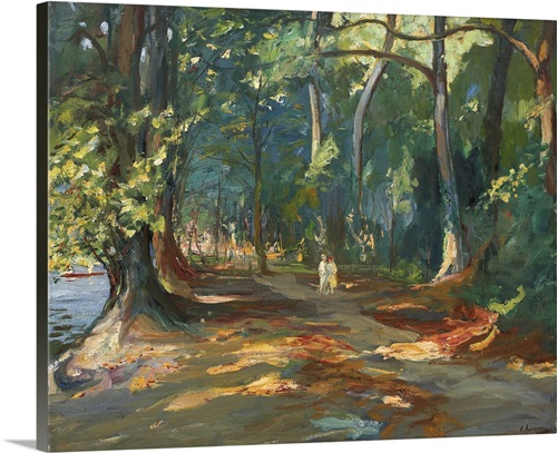 The Path By The River, Maidenhead, 1919 | Great Big Canvas