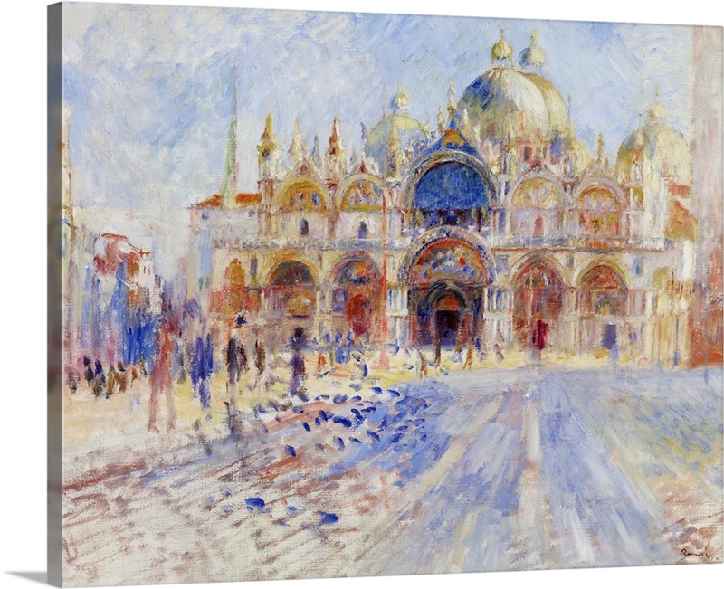 The Piazza San Marco, Venice, 1881 | Great Big Canvas
