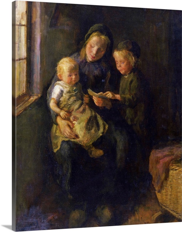 The Reading Lesson | Great Big Canvas