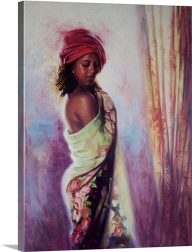 The Red Turban, 2015 | Great Big Canvas