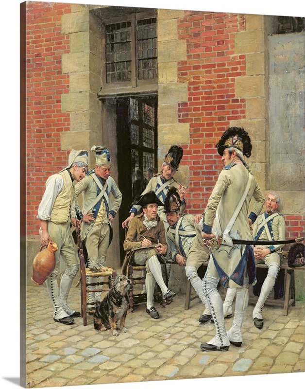 The Sergeant's Portrait, 1874 | Great Big Canvas