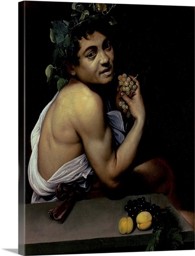 The Sick Bacchus, 1591 | Great Big Canvas
