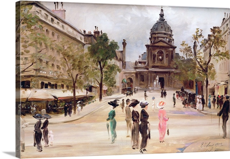 The Sorbonne, Paris, 1912 | Great Big Canvas