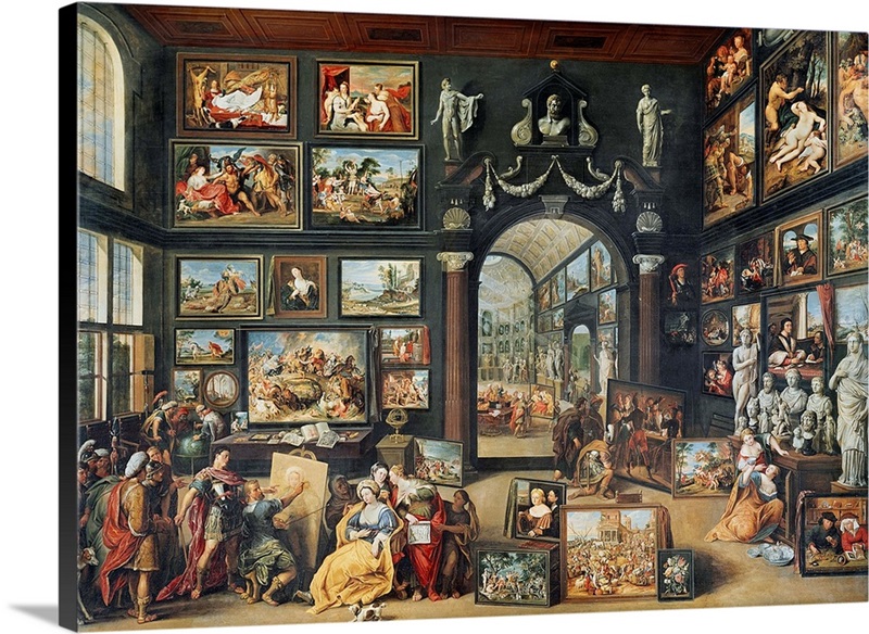 The Studio of Apelles | Great Big Canvas